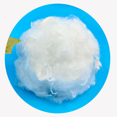 Raw White Polyester Fiber